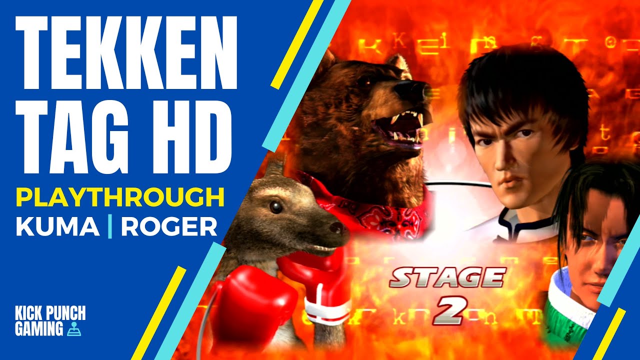 Tekken Tag Tournament Playthrough with Kuma & Roger - YouTube