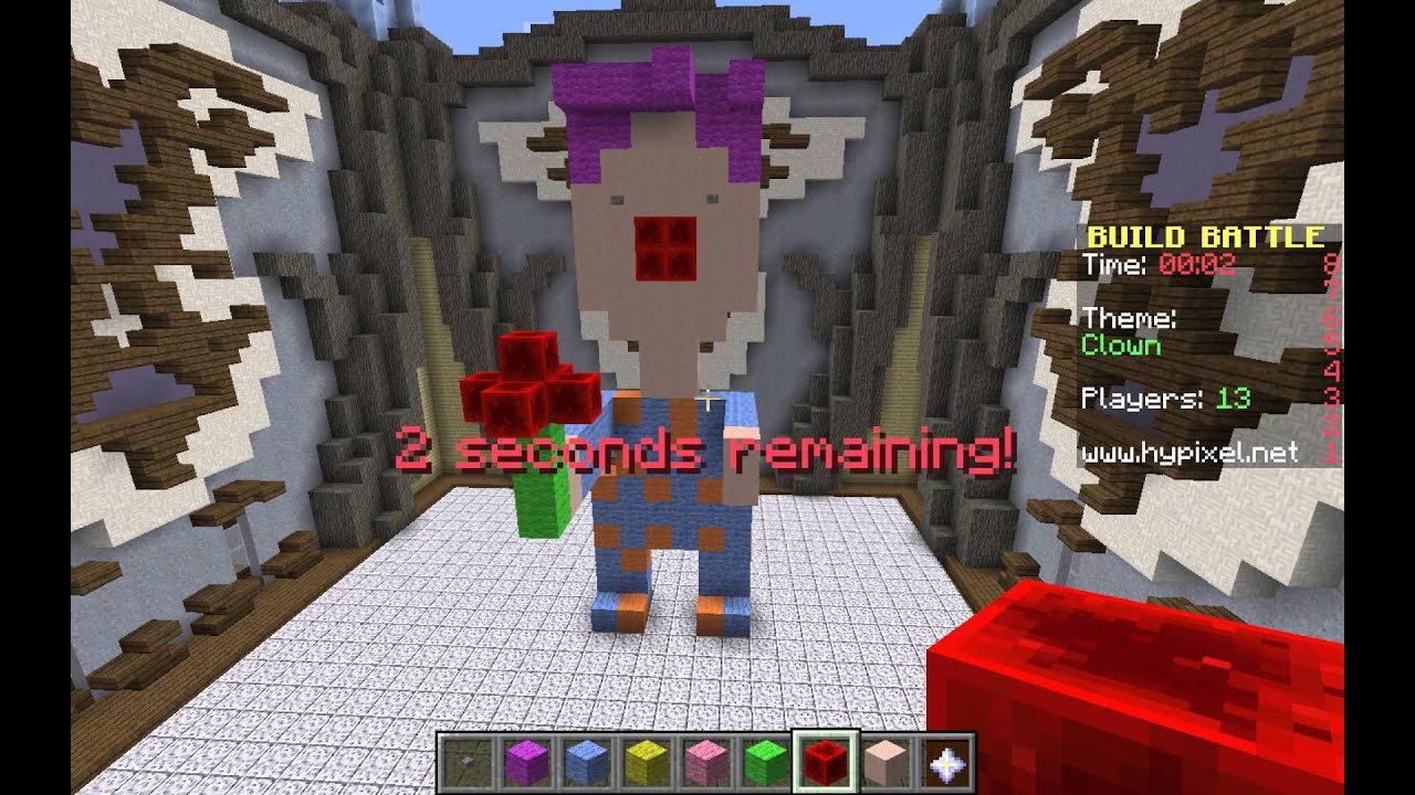 CLOWN BUILD BATTLE - YouTube