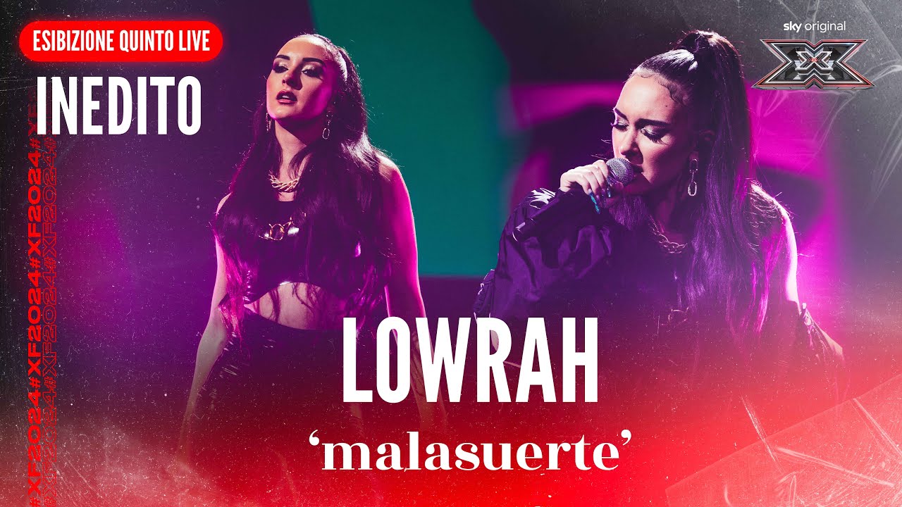 Lowrah | 'malasuerte' | Inedito | Quinto Live | X Factor 2024 - YouTube
