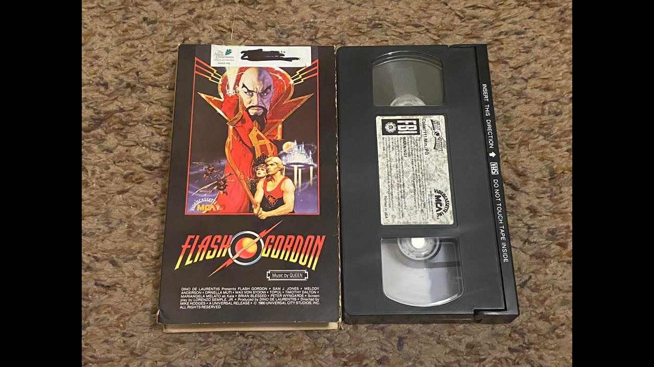 Opening & Closing to Flash Gordon 1981 VHS - YouTube