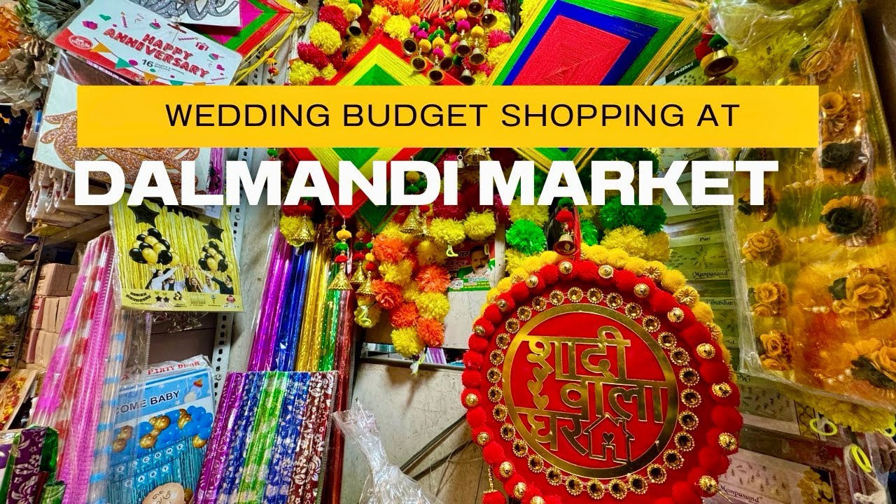 Wedding shopping at Dalmandi Market Varanasi | cheapest market of ...