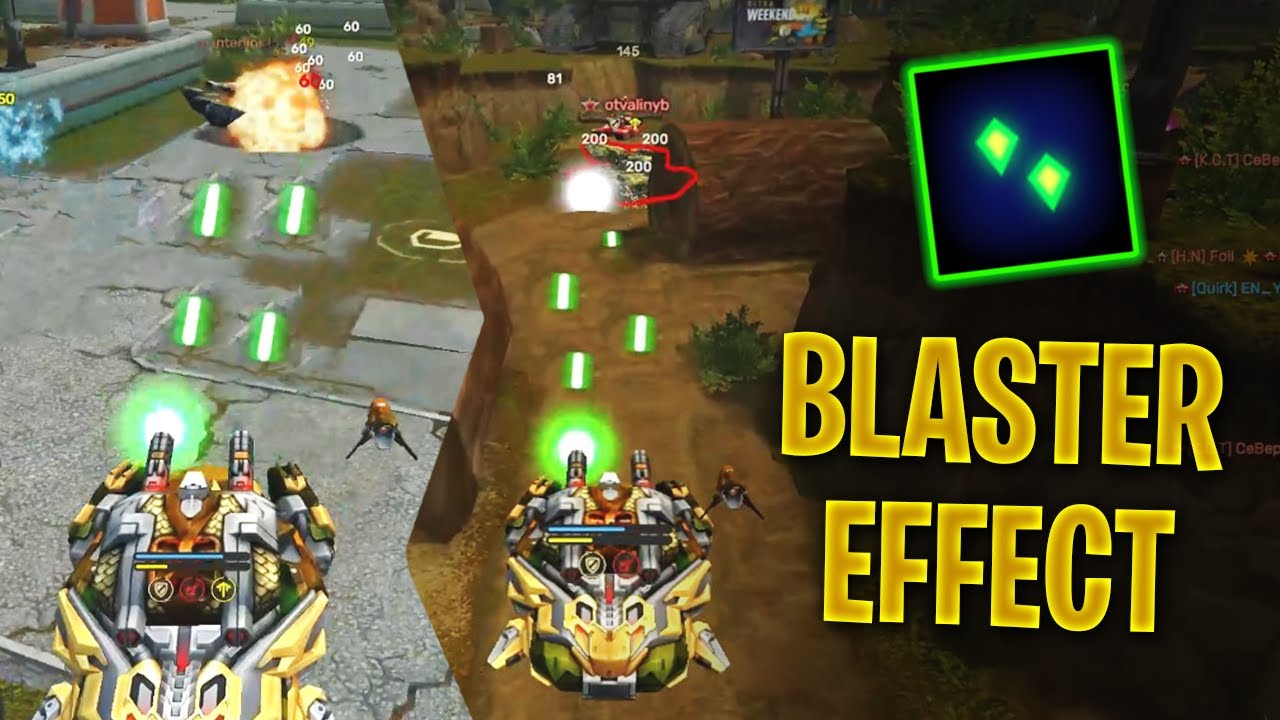 *NEW* BLASTER EFFECT FOR TWINS | Tanki Online - YouTube