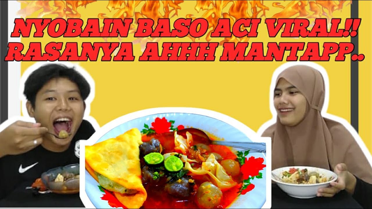 Mukbang Bakso Aci Tulang Rangu Youtube