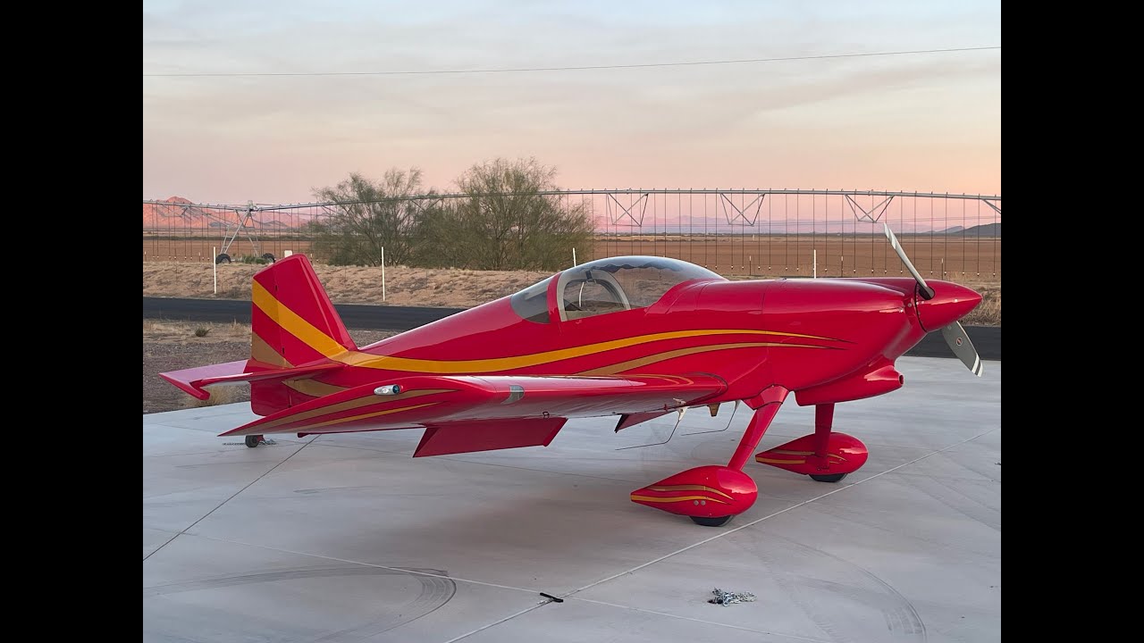 Vans Aircraft RV 6 First Flight - YouTube