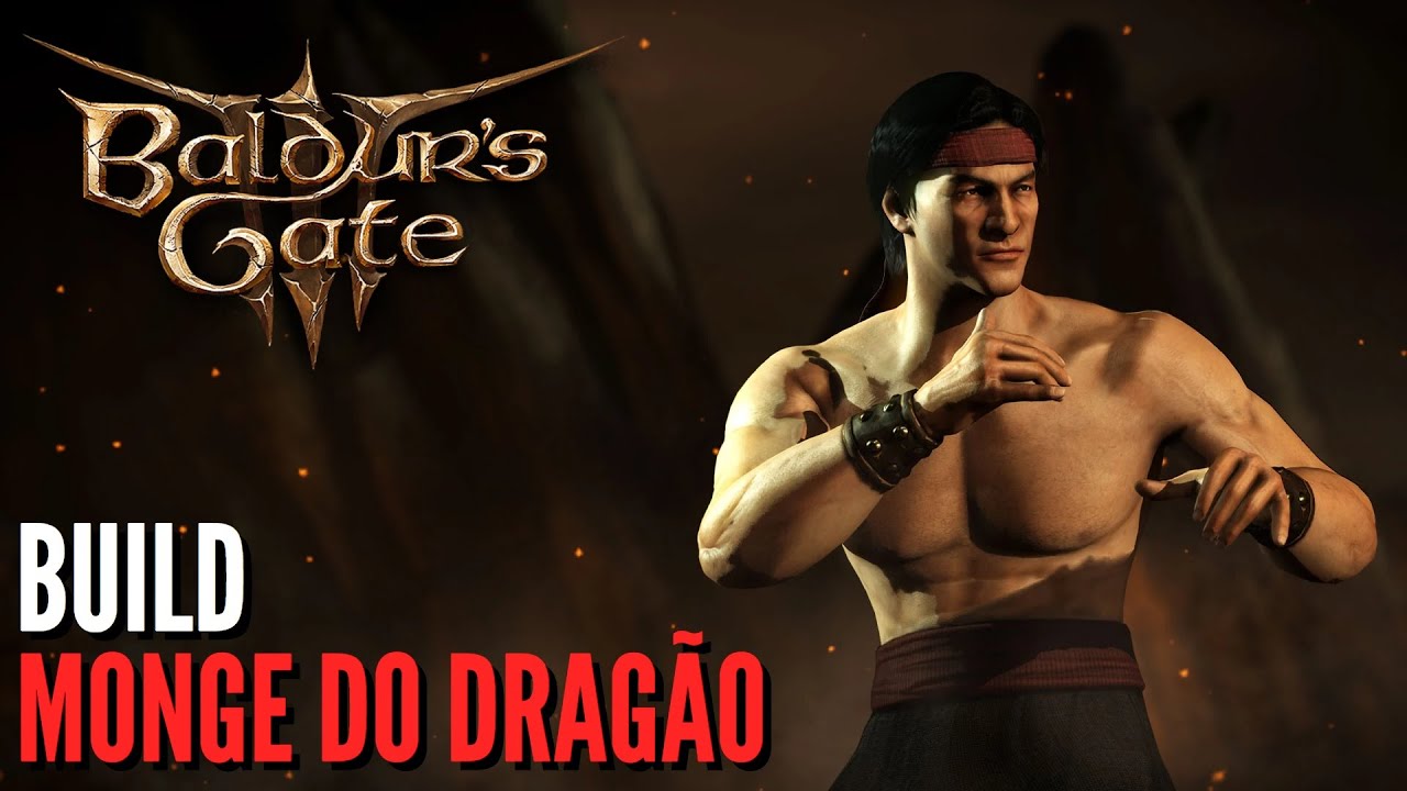 Baldur's Gate 3 - Build Monge do Dragão (Liu Kang) - YouTube