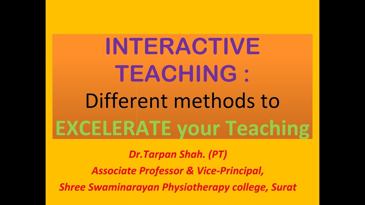 Hindi Interactive Teaching Different Methods To EXCELERATE Your Hindi Interactive Teaching Different Methods To EXCELERATE Your