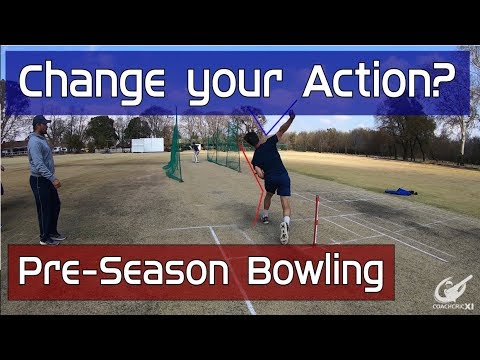 Changing parts of your BOWLING Action | Pre-Season Basics | How to bowl ...