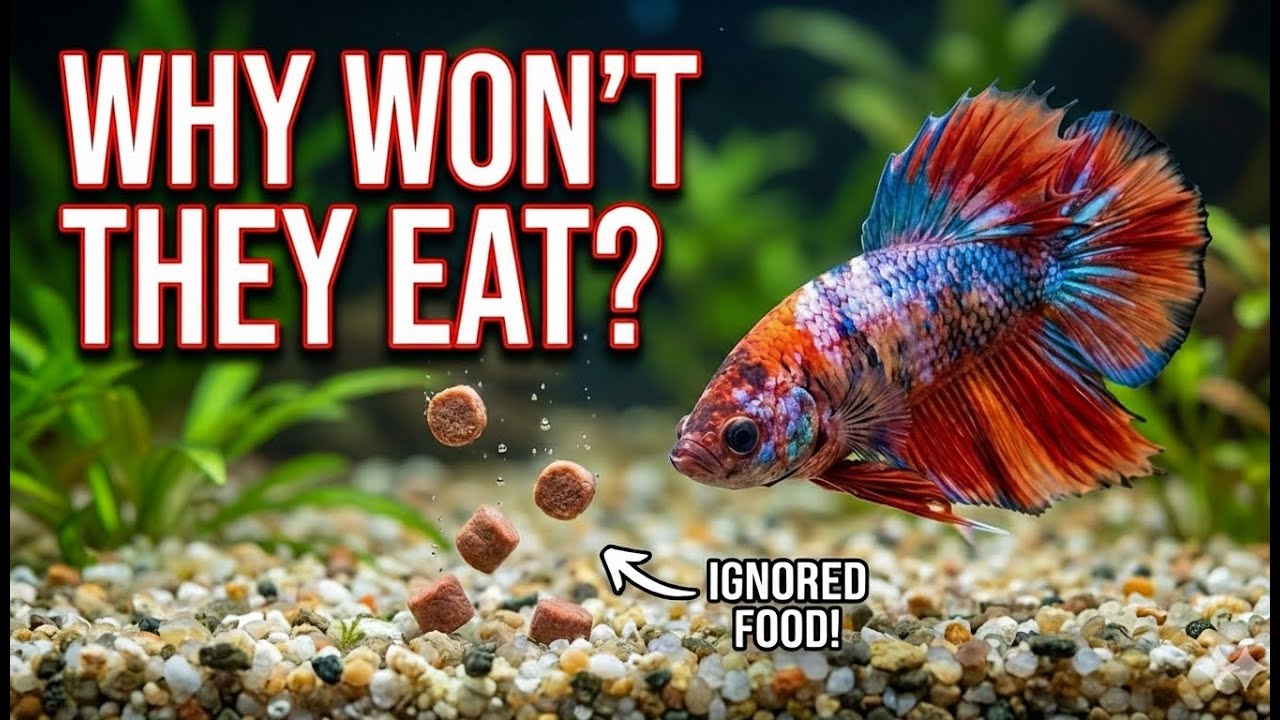 Fish Not Eating Food in Aquarium / Best Fish Food Options #trending # ...