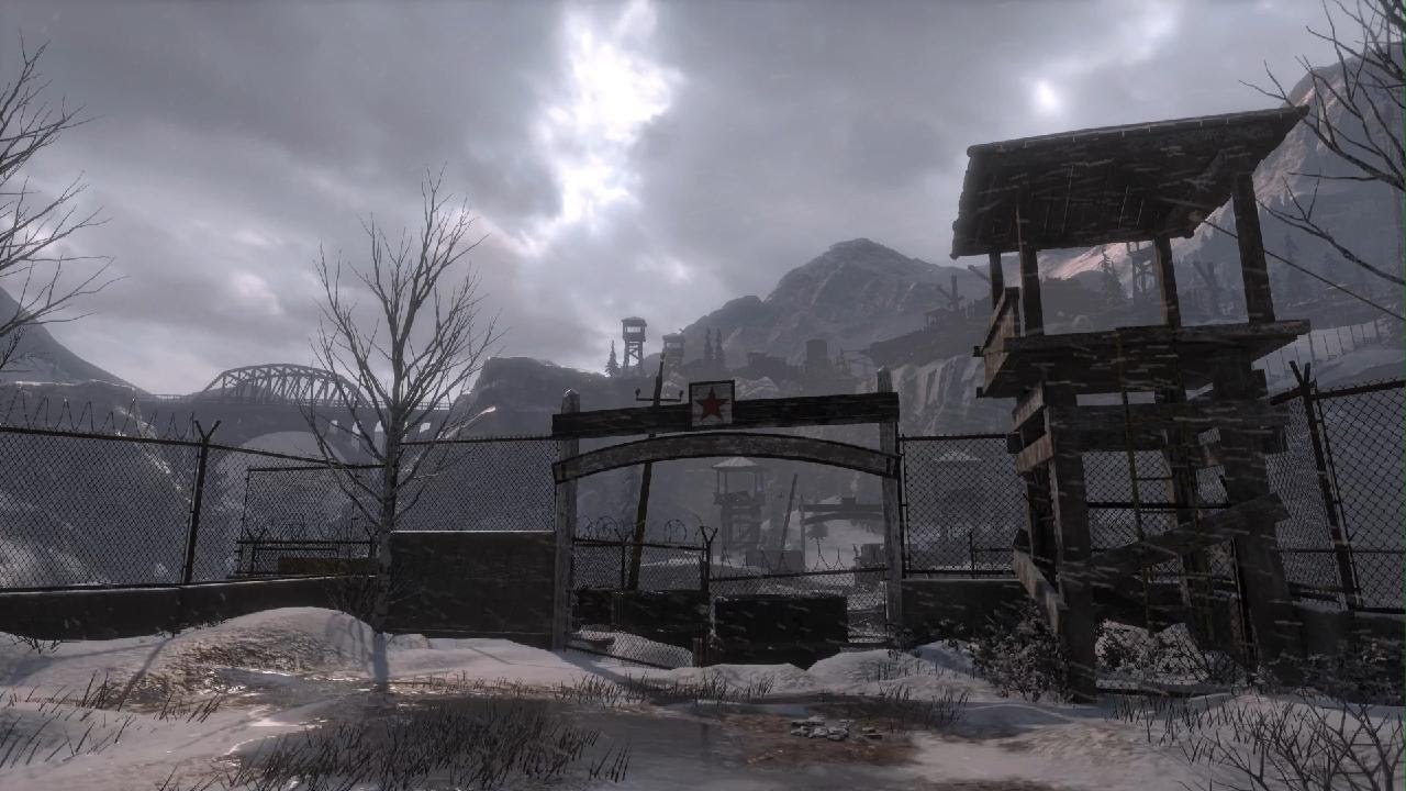 Abandoned Soviet Outpost Ambience - YouTube