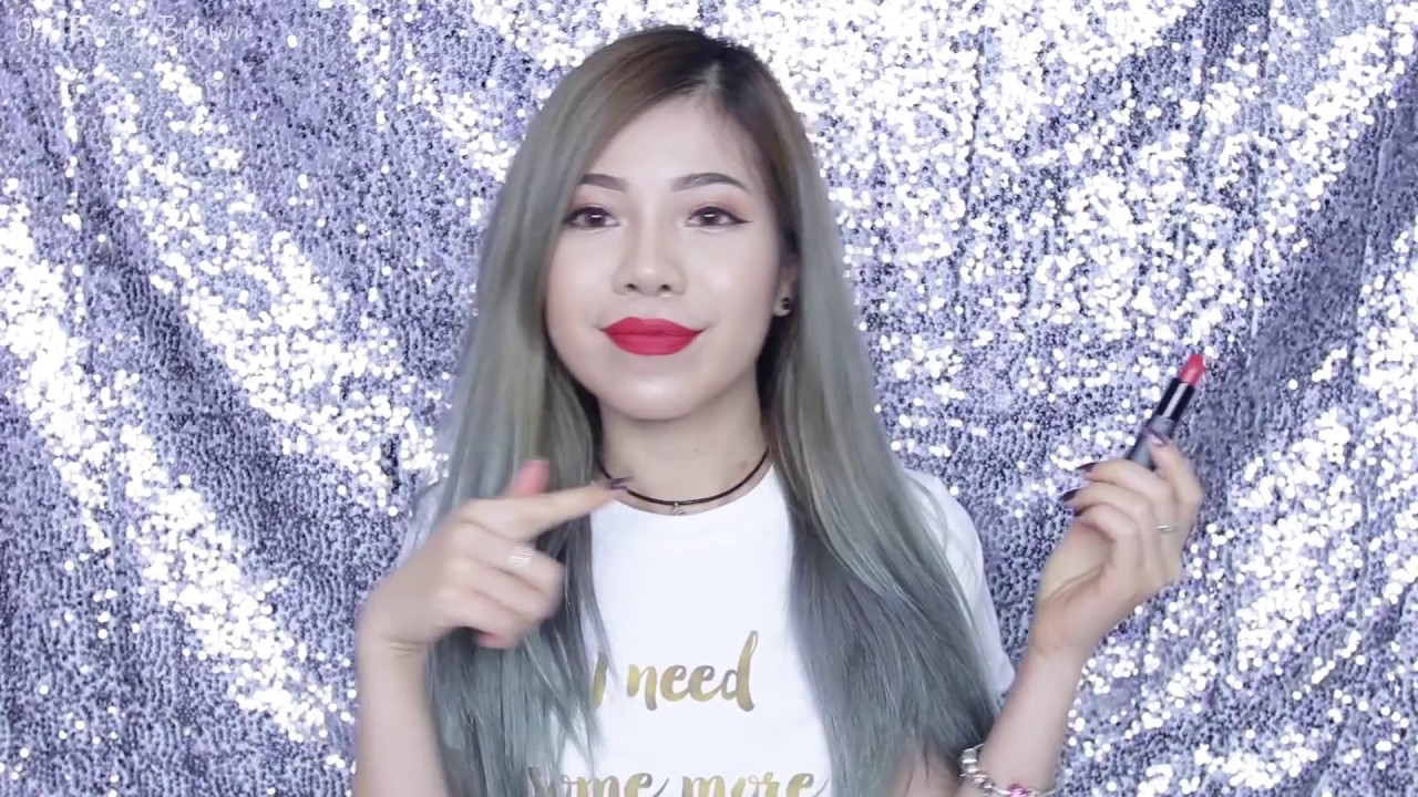 SWATCH + REVIEW CHIC HOLIC SOFT MATT LIPSTICK - YouTube