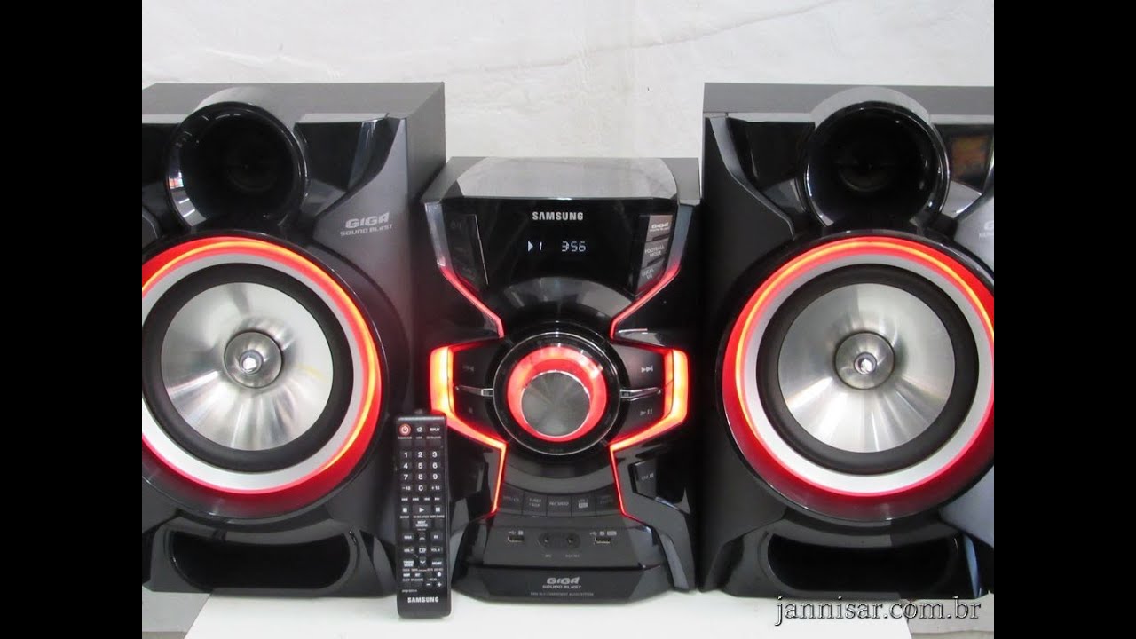 Mini System Samsung MX F830 - YouTube