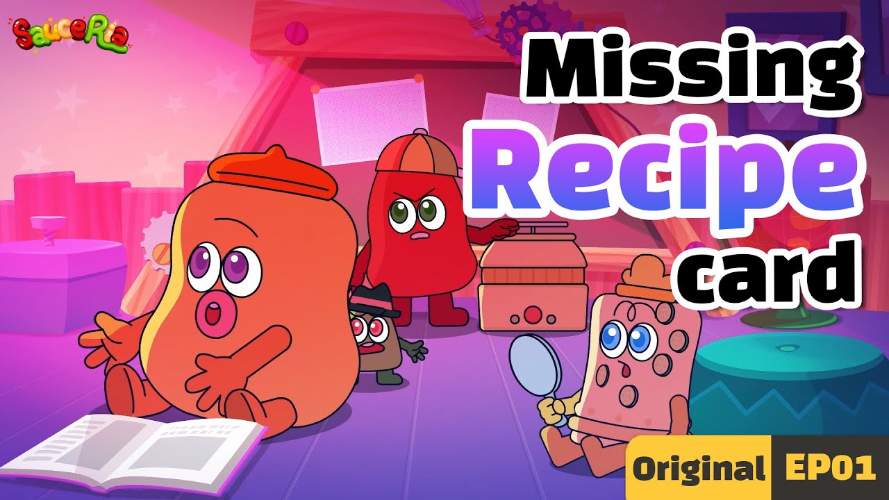 [Sauceria] EP01 Missing Recipe Card｜Original Episode - YouTube