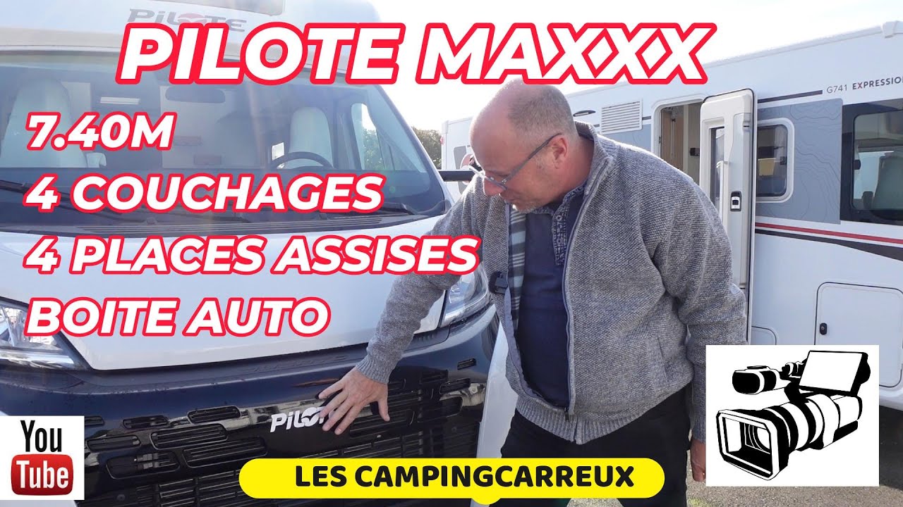 Présentation du XXL PILOTE P740 FC EVIDENCE - YouTube