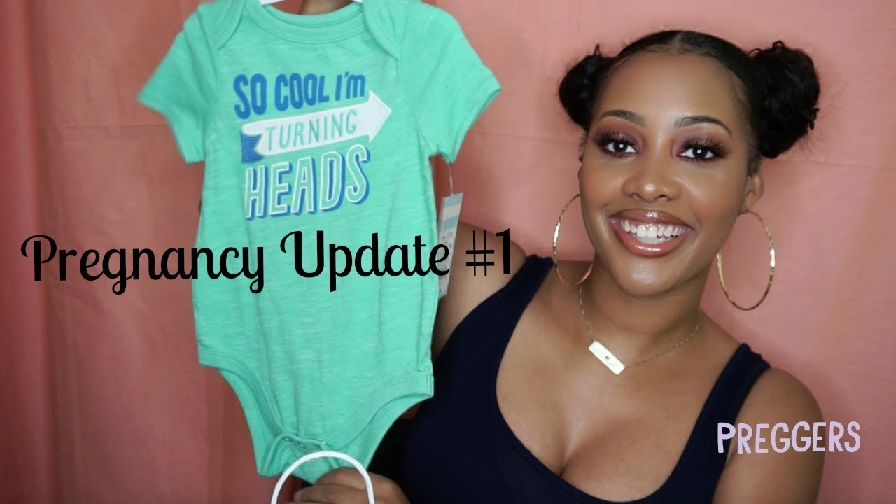 Pregnancy Update #1 9-22 weeks | baby haul - YouTube