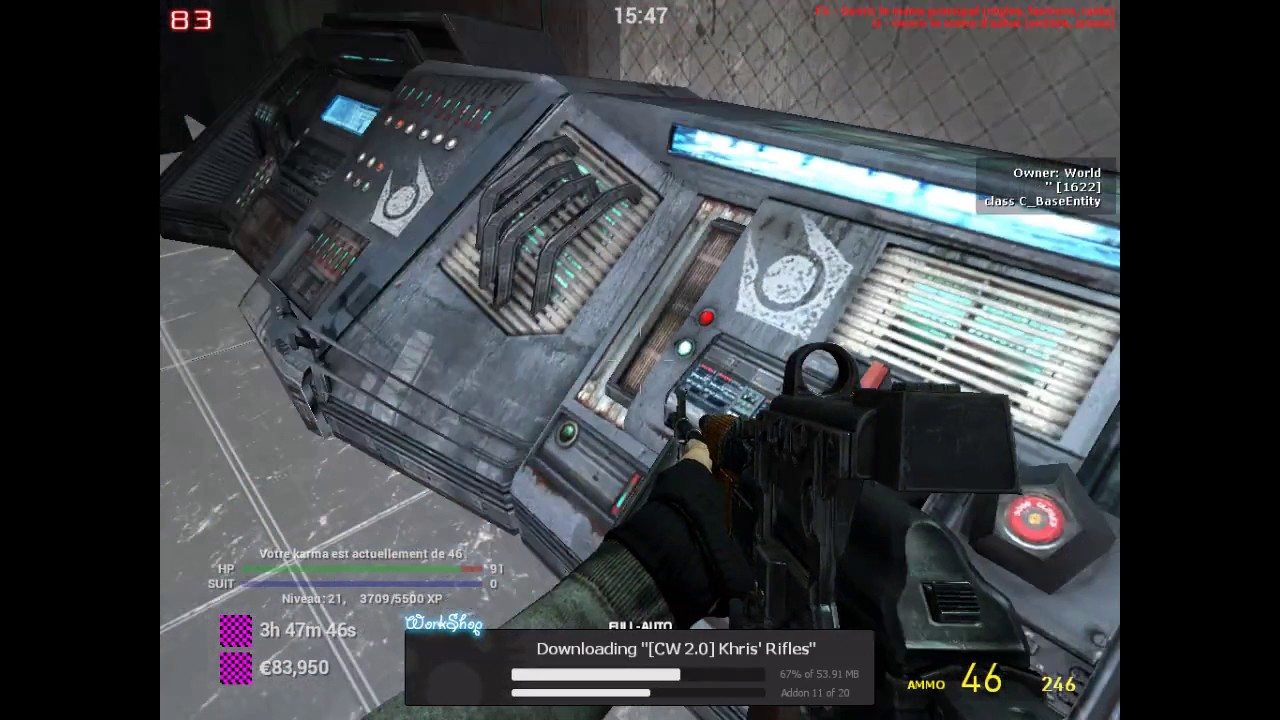 garrys mod base war fr - YouTube