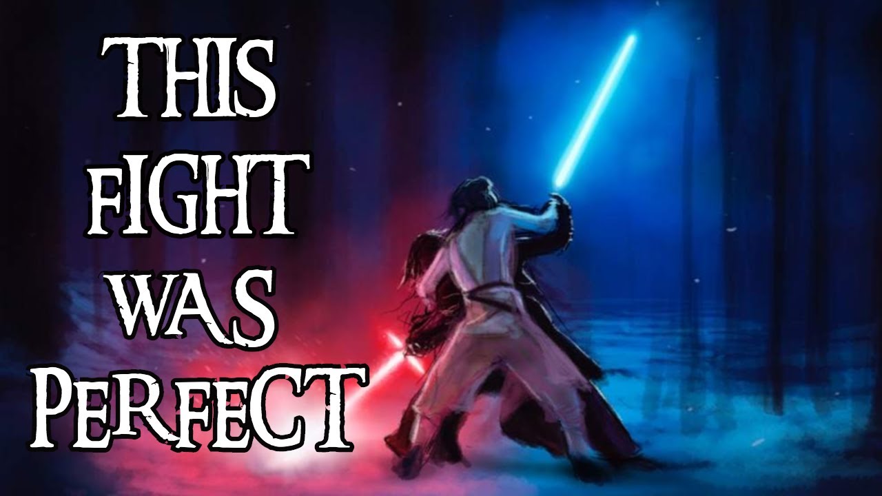The Rey VS Kylo Ren Fight MAKES COMPLETE SENSE - YouTube