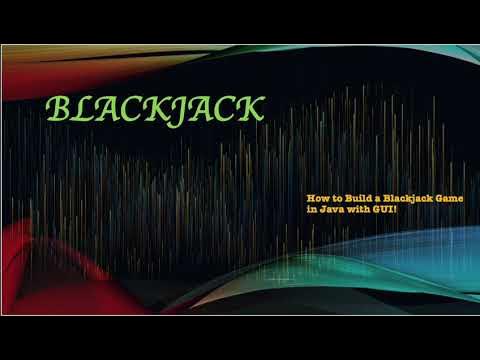 BlackJack game with Java - YouTube