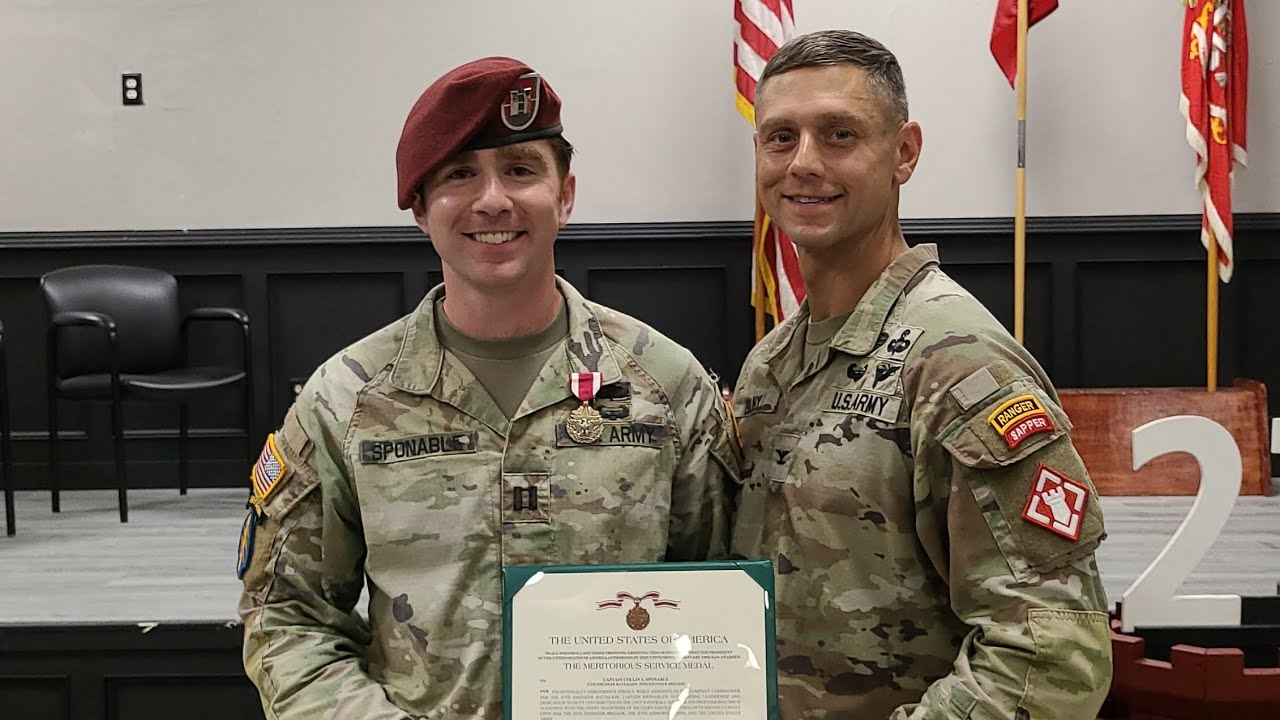 161 ESC (A) COC - CPT Sponable relinquishes command to CPT Mcallister ...