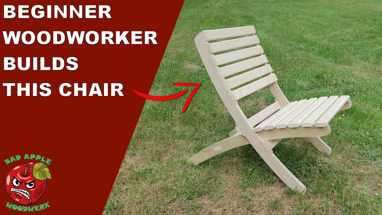 Beginner Woodworker Builds Jay Bates Chair - YouTube