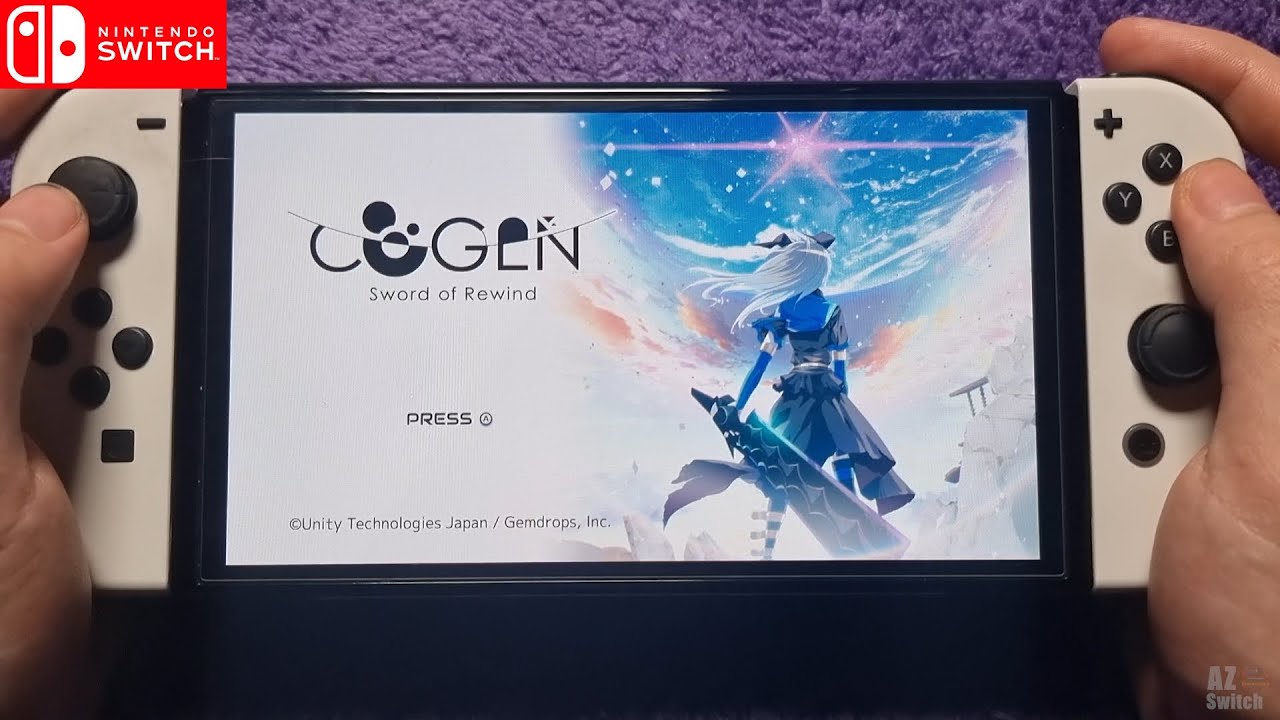 COGEN: Sword of Rewind Handheld Gameplay on Nintendo Switch Oled - YouTube