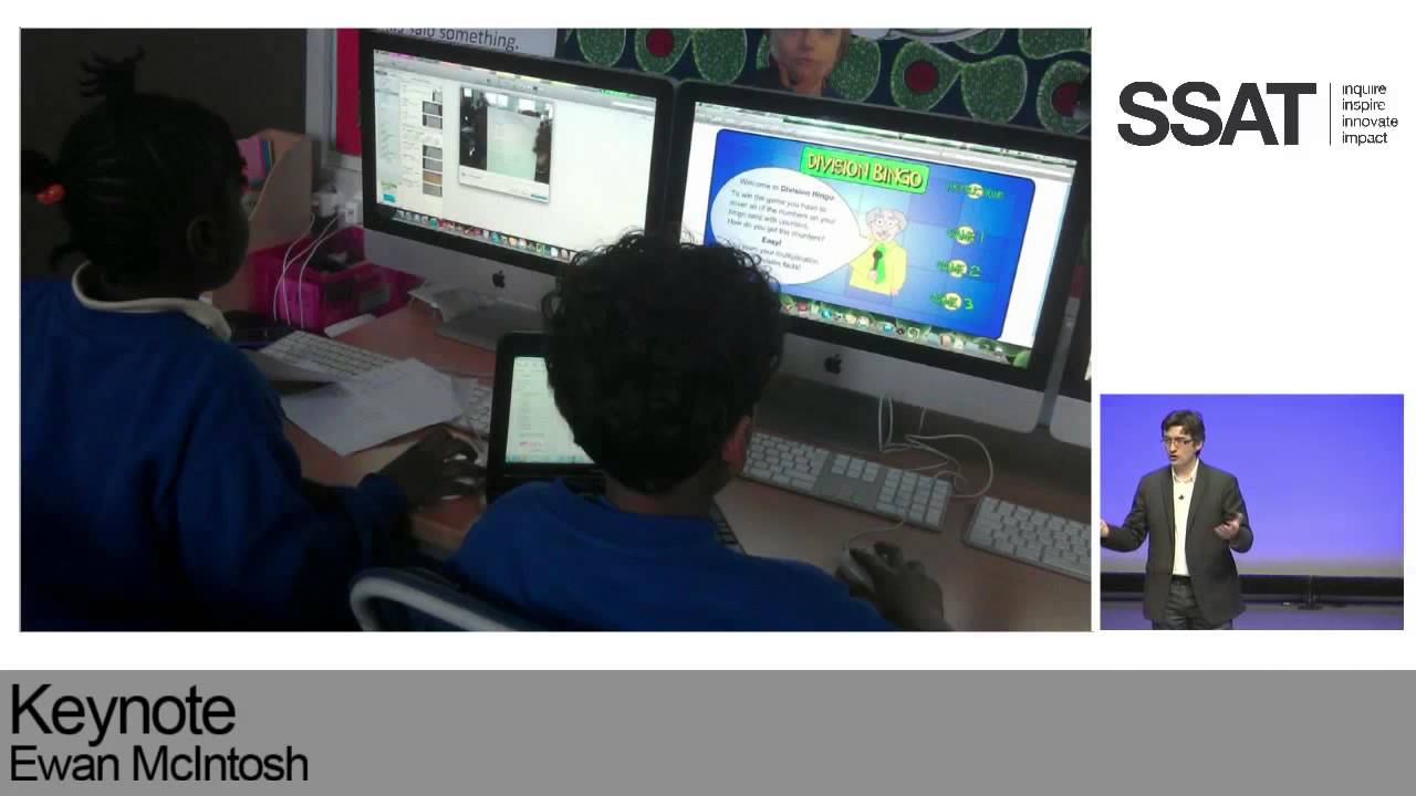 Ewan McIntosh keynote SSAT 2012 - YouTube