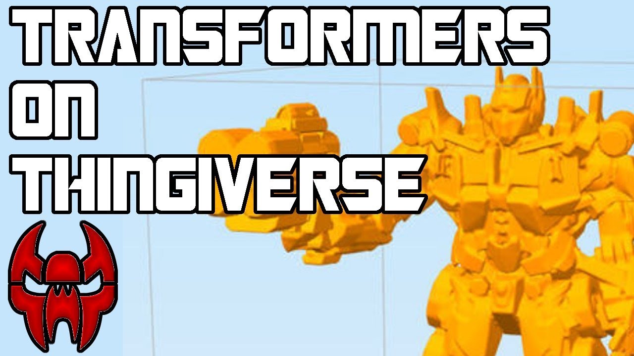 Finding Transformer Creations on Thingiverse - YouTube