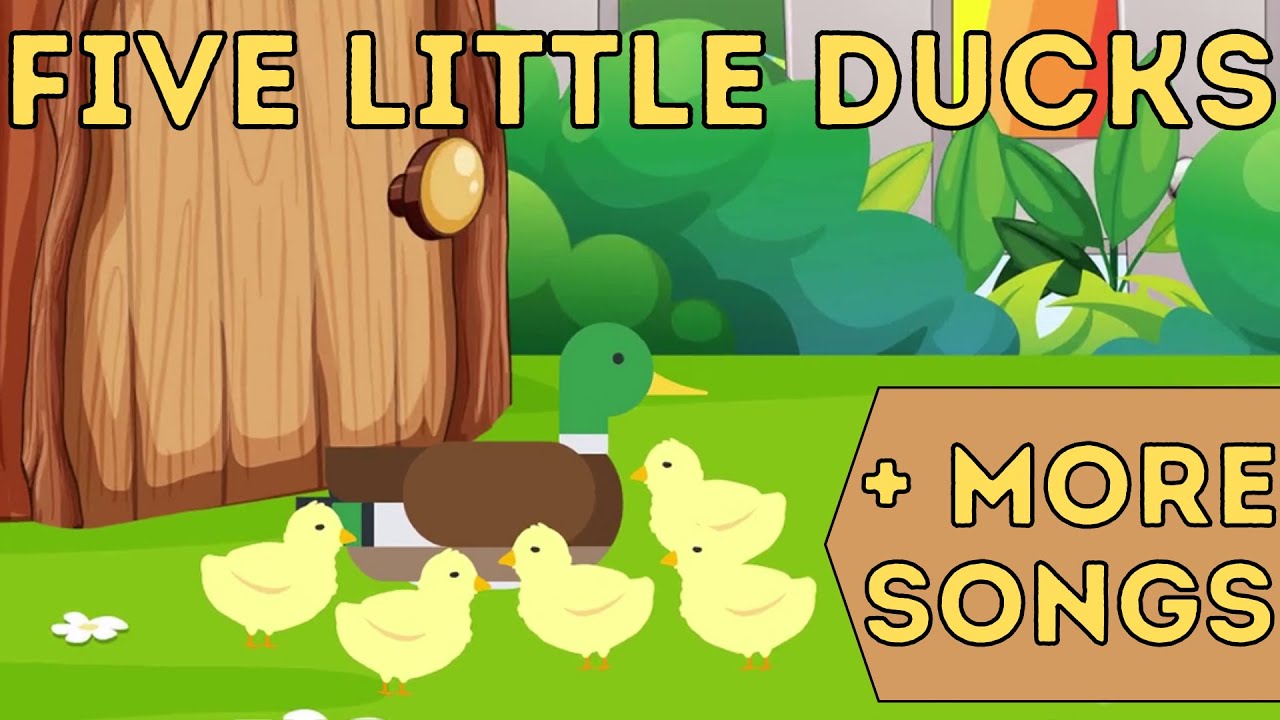 Five Little Ducks Kids Song Collection - YouTube