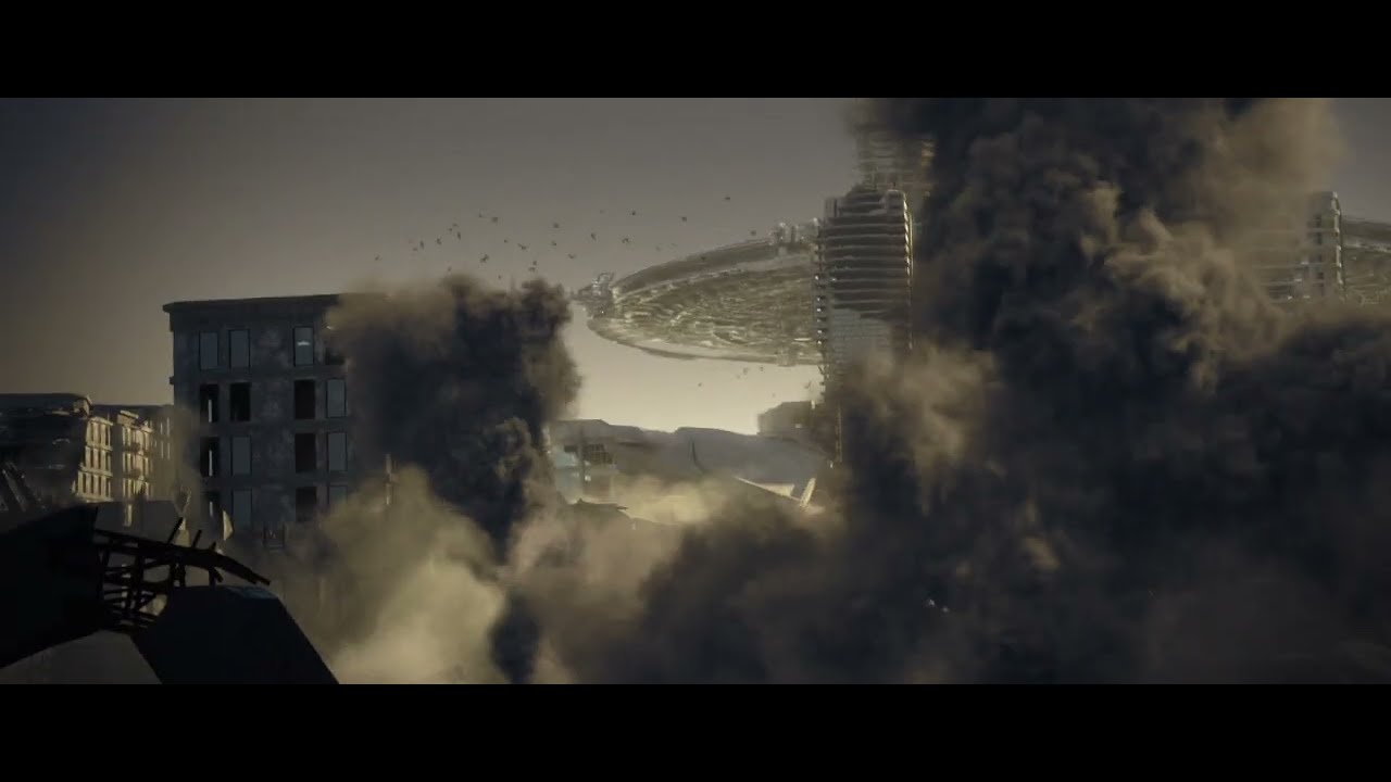 War Street With Dropping Bomb Scene | VFX Compositing | Nuke | Practice ...
