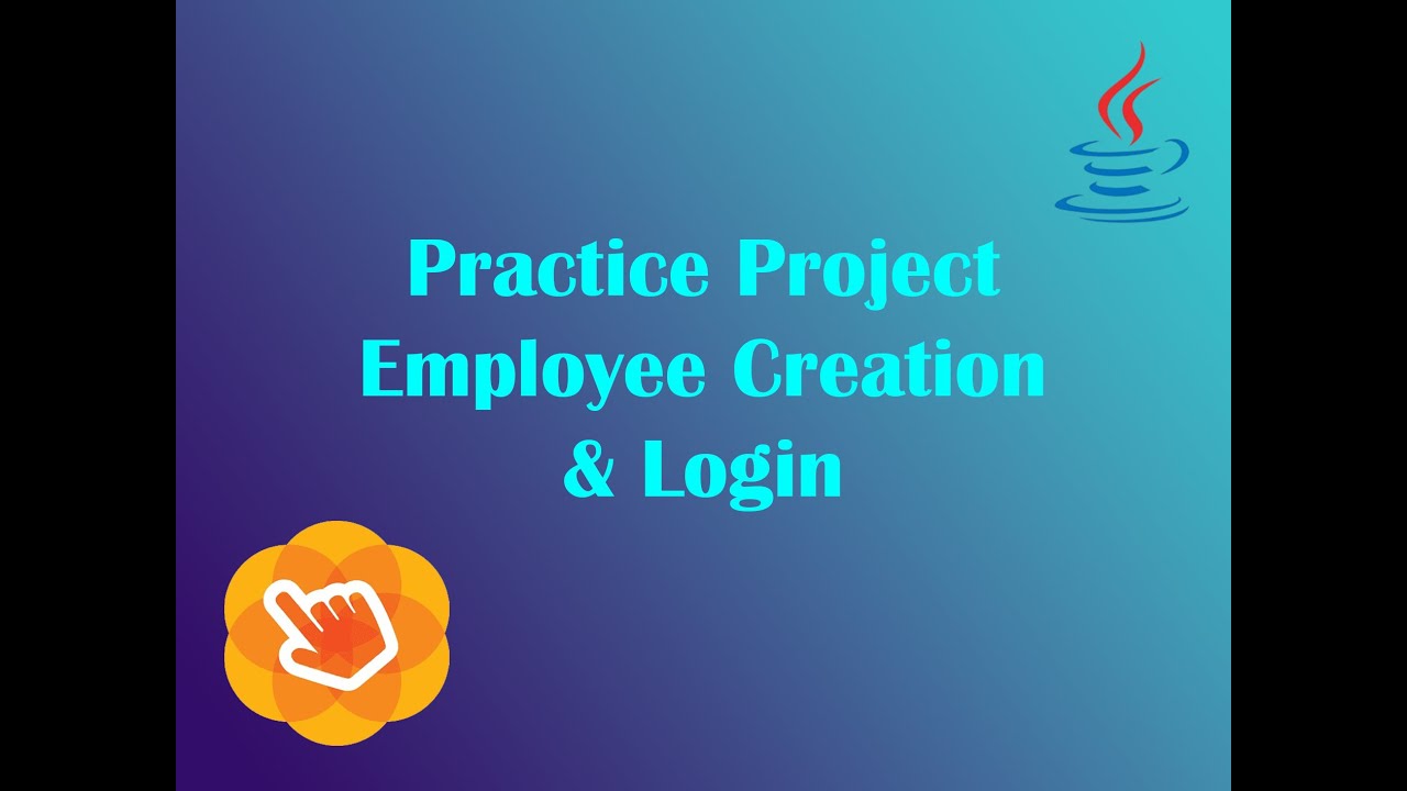 Practice Project Employee Creation & Login - YouTube
