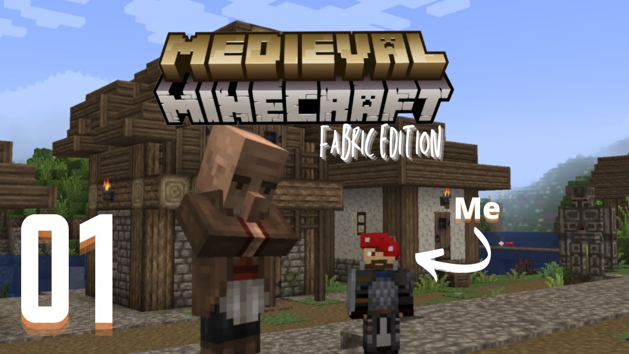 Medieval Minecraft EP1: starting a new life! Modded Minecraft - YouTube