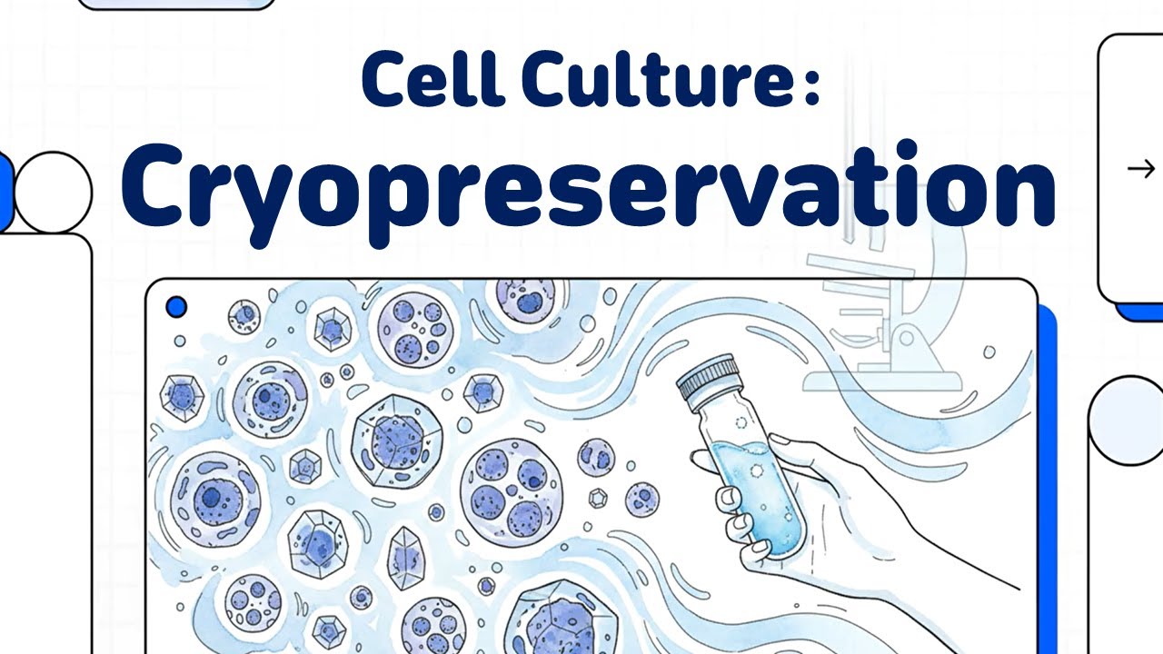 Cell Lines Cryopreservation: how to Freeze Cells - YouTube