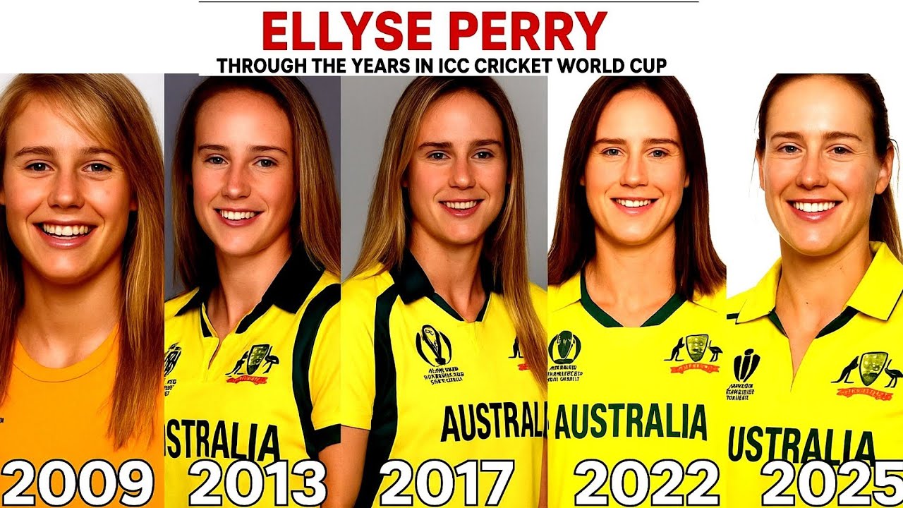 Ellyse Perry Through the Years | ICC Women’s Cricket World Cup 2009 ...