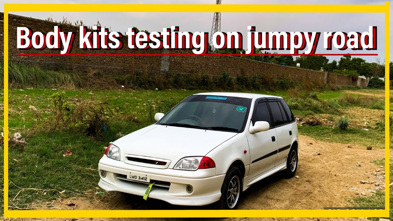 Cultus body kits testing on jumpy road | Shocking 😳 - YouTube
