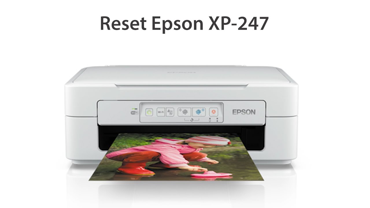 Reset Epson XP 247 Wicreset Key - YouTube