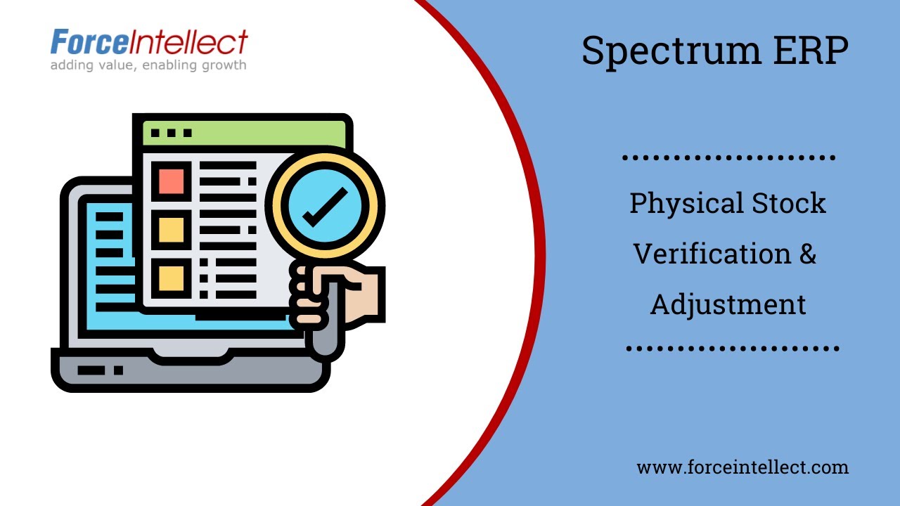 Physical Stock Verification Adjustment Spectrum ERP YouTube physical-stock-verification-adjustment-spectrum-erp-youtube