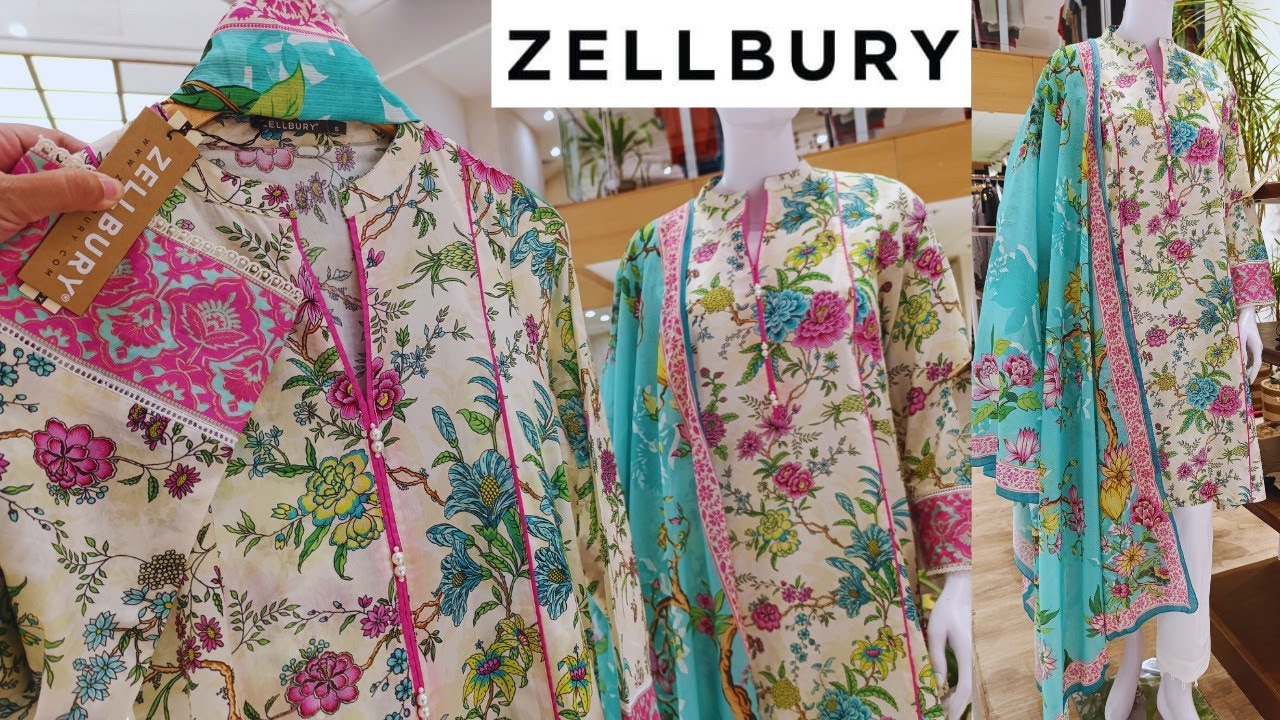 Zellbury New Summer Collection 2024 ll zellbury collection in Rs.1490 ...