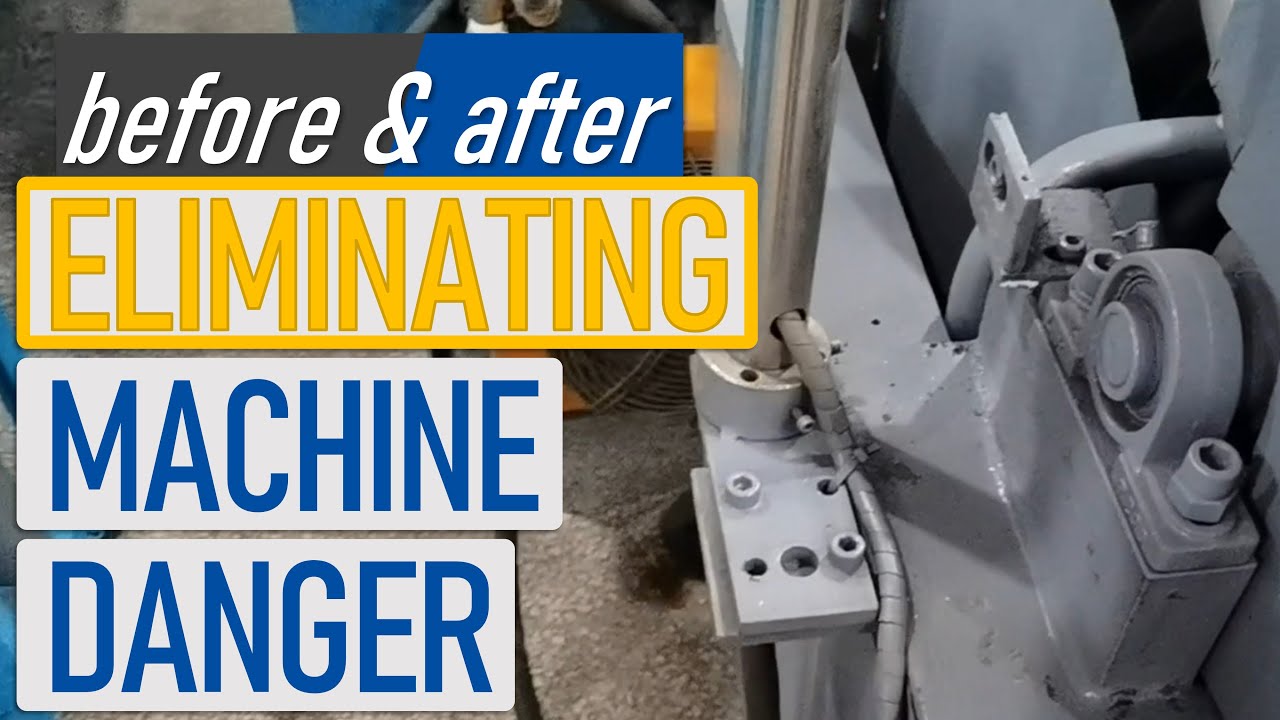 Continuously Improving Safety: Before and After Machine Upgrade - YouTube