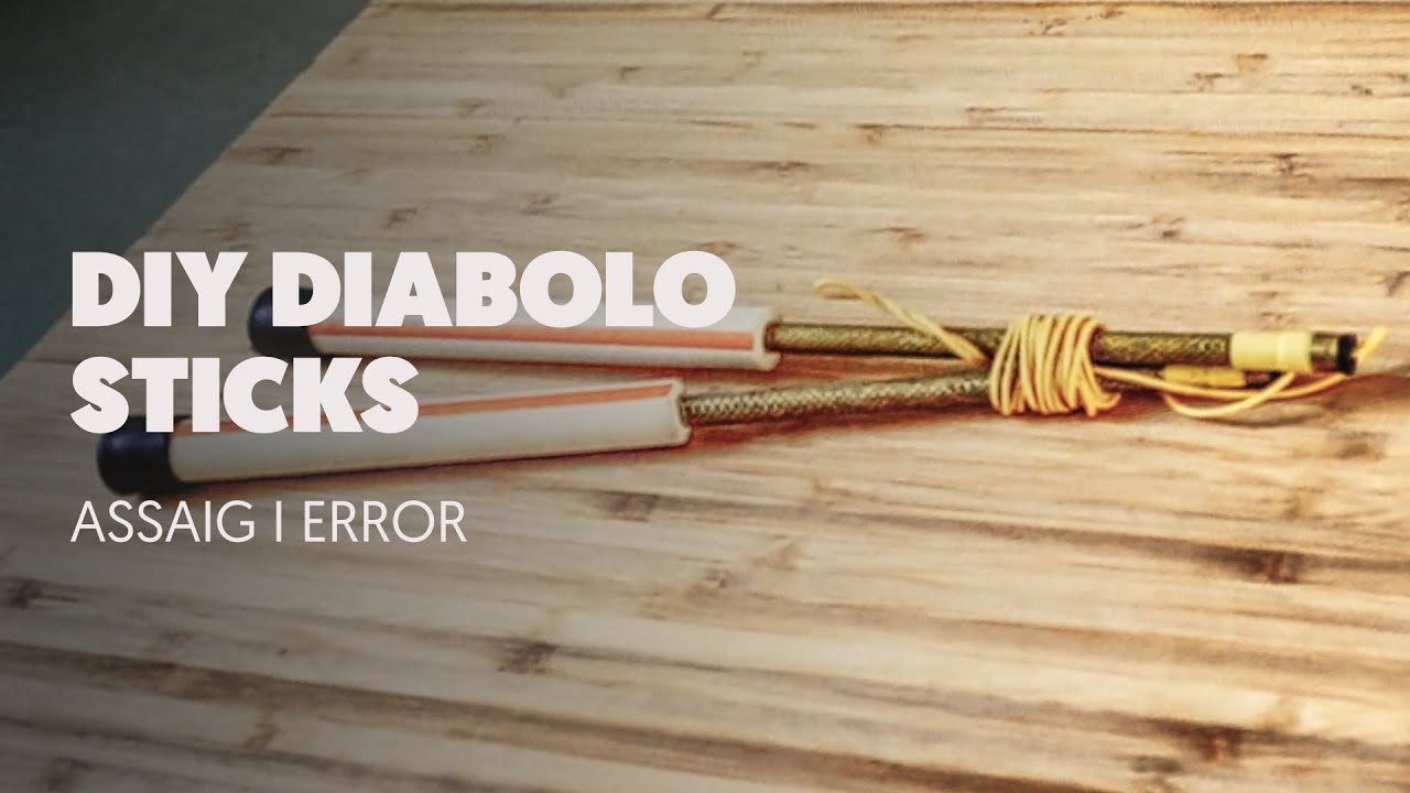How to make diabolo sticks » Tutorial » Juggling Gear » Assaig i Error ...