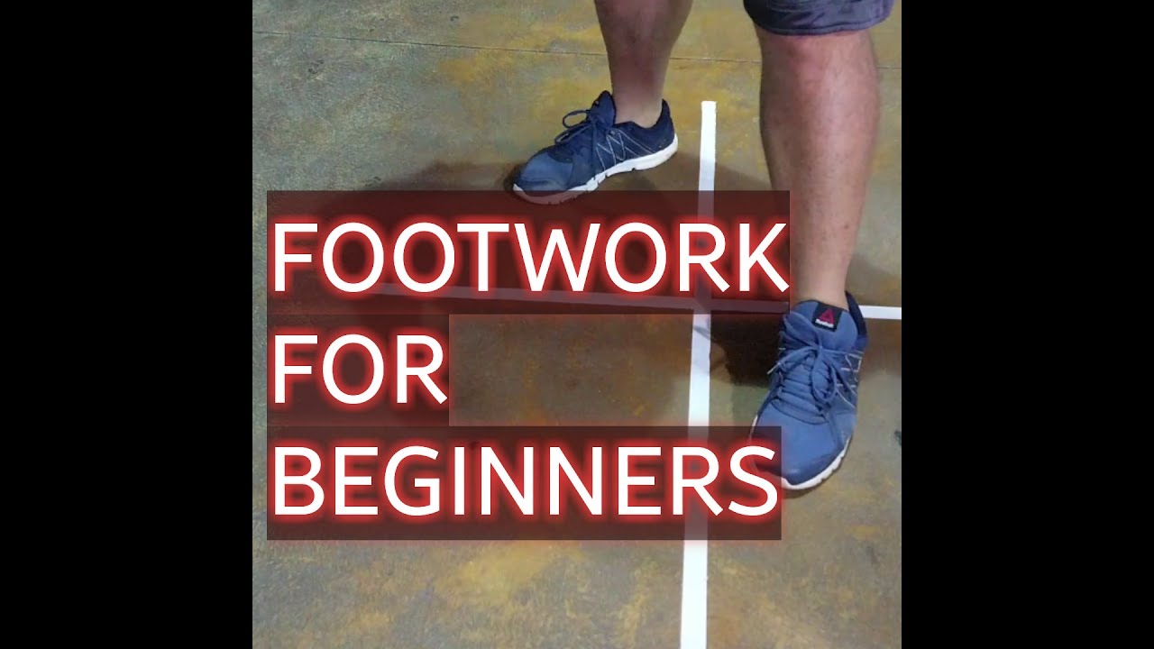 Basic Footwork for beginners - step and pivot - YouTube
