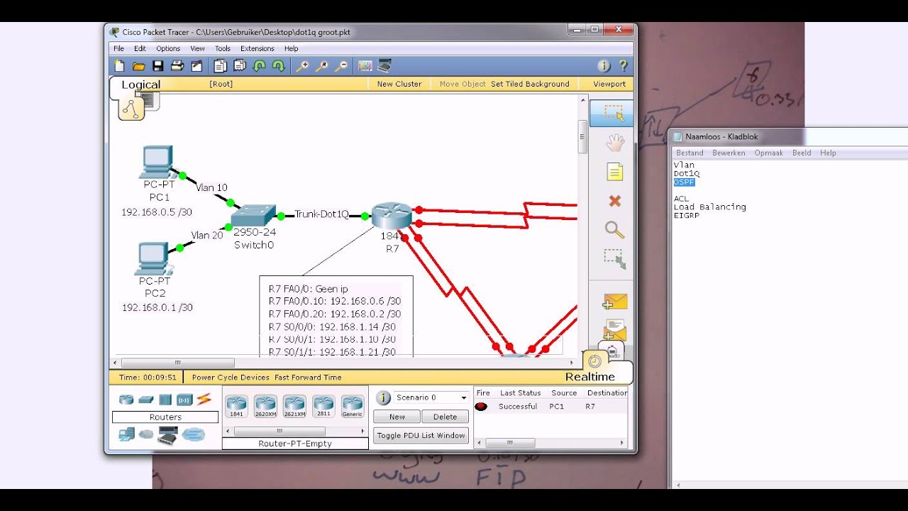 Vlan-Dot1Q-OSPF Deel 1 - YouTube