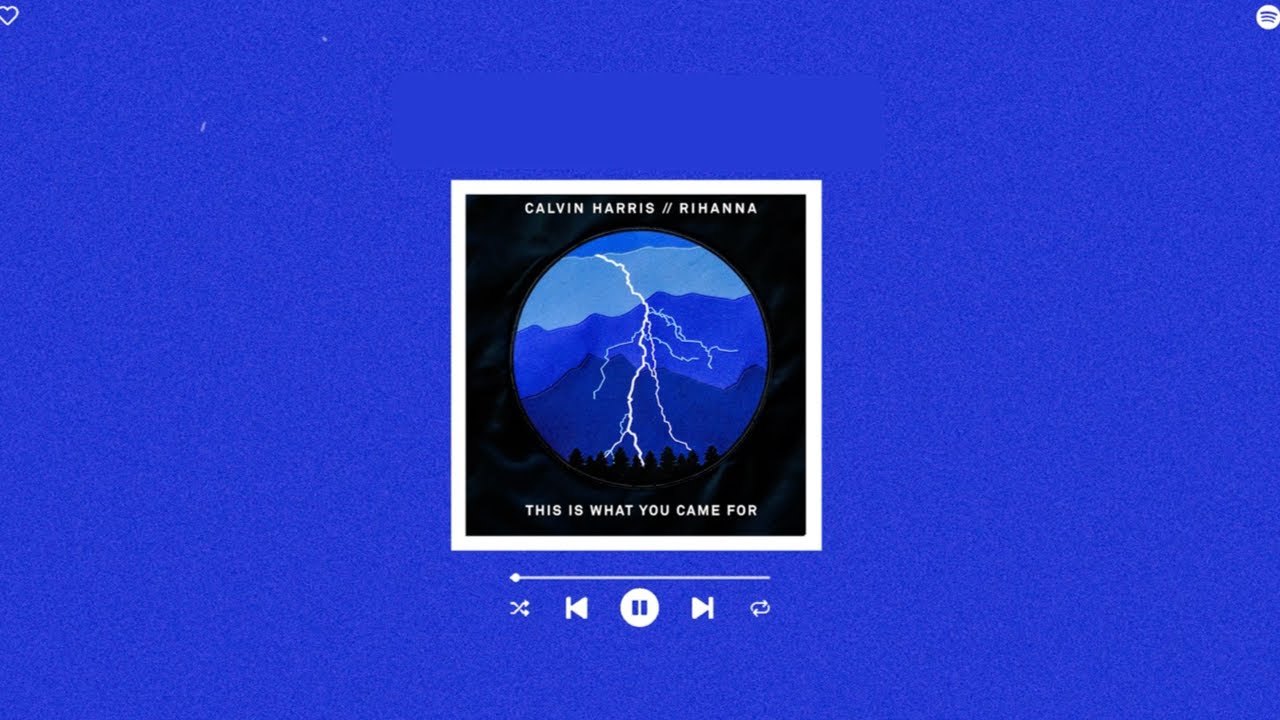 calvin harris ft. rihanna - this is what you came for (sped up & reverb ...