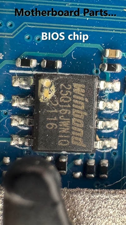 BIOS chip #shorts #shortsfeed #tamil #computer #tutorial #tech #motherboard #chip #firmware #pc ...
