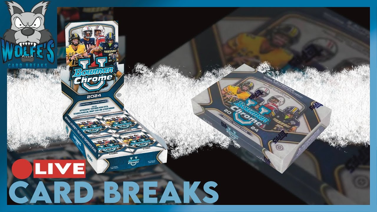 Wolfe's Card Breaks Live Group Breaks - YouTube