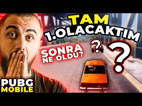 TAM 1. OLACAKTIM Kİ... SÖZ SİZDE!! (One Man Squad) | PUBG Mobile