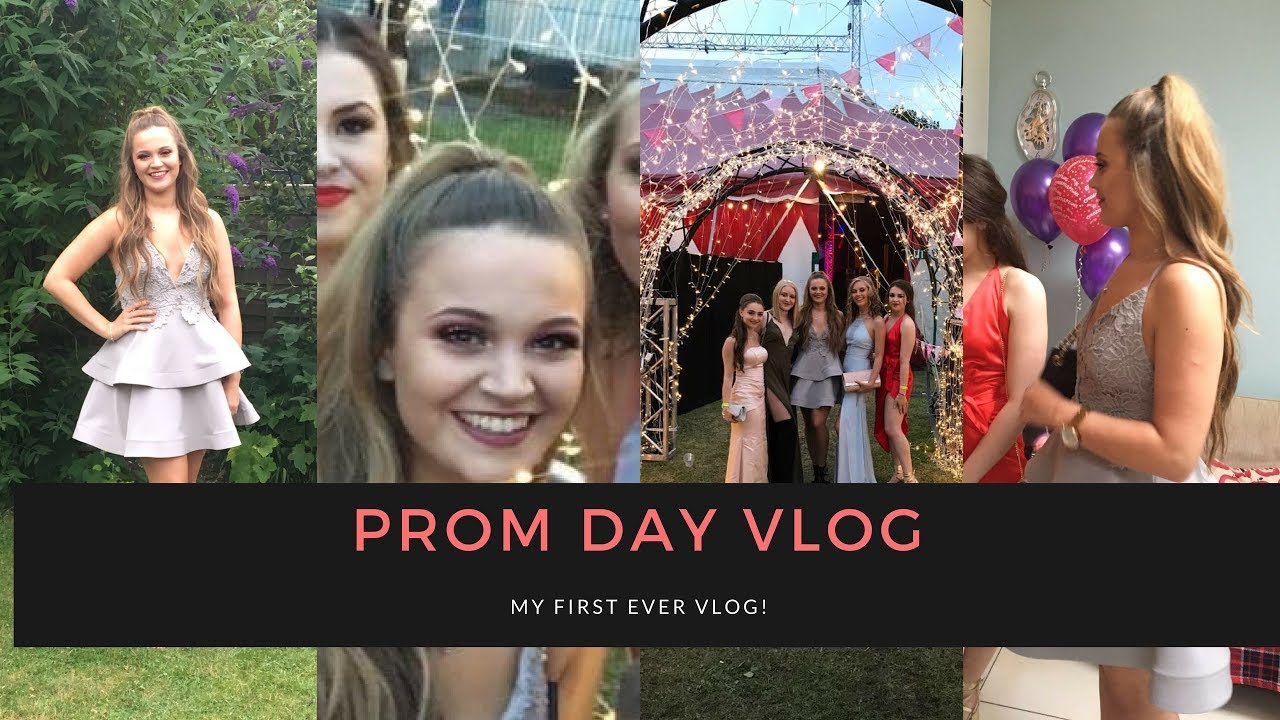 MY FIRST VLOG! | PROM DAY - YouTube