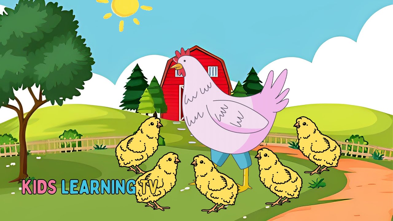 Five Little Chicks | Kids Songs & Nursery Rhymes - YouTube