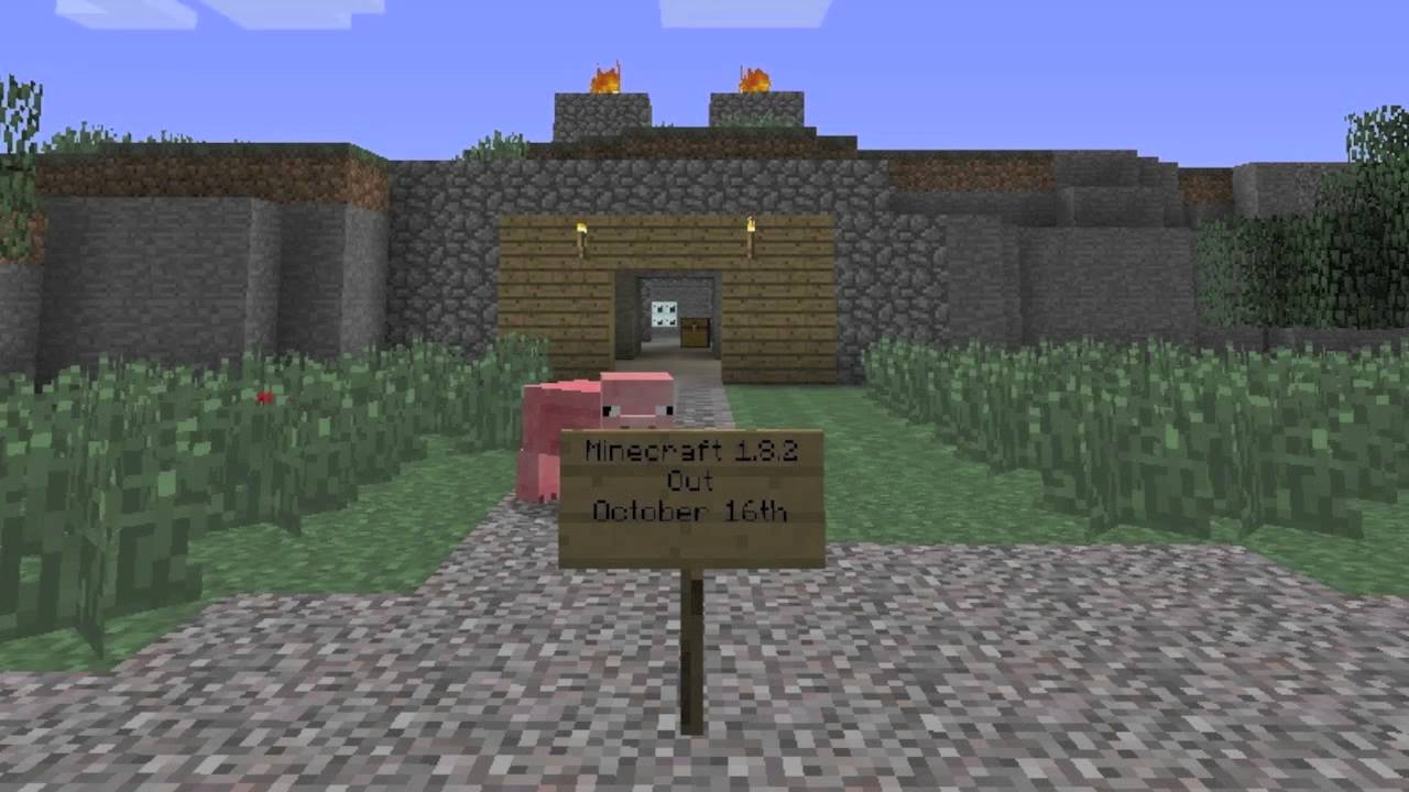 minecraft xbox release date 1.8 update true real 16th oct - YouTube