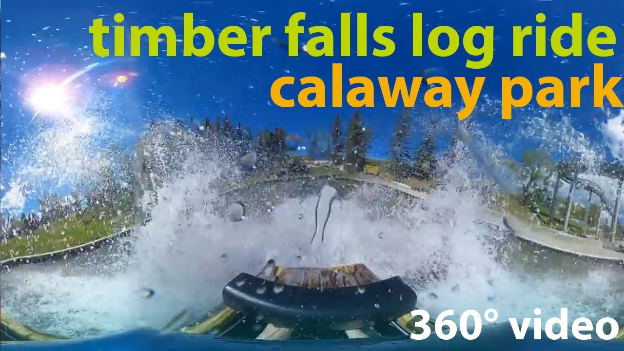 360° View of Timber Falls at Calaway Park - YouTube