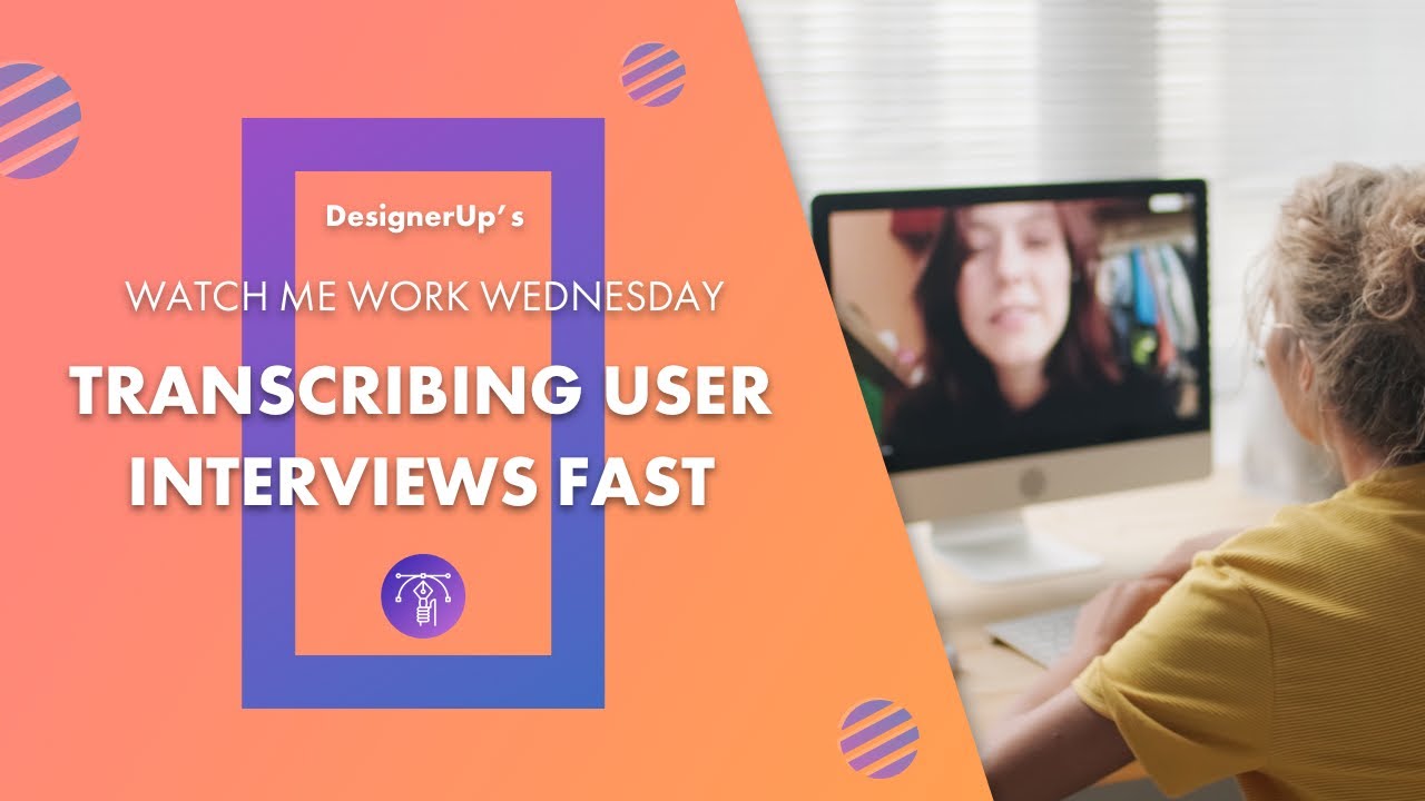 Transcribing UX Interviews Super Fast! - YouTube