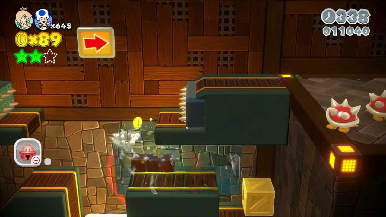 Let's Play: Super Mario 3D World - Flower-2 - "Floating Fuzzy Time ...